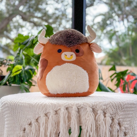 Squishmallows | Toys | Squishmallow Shep The Brown Spotted Bull | Poshmark